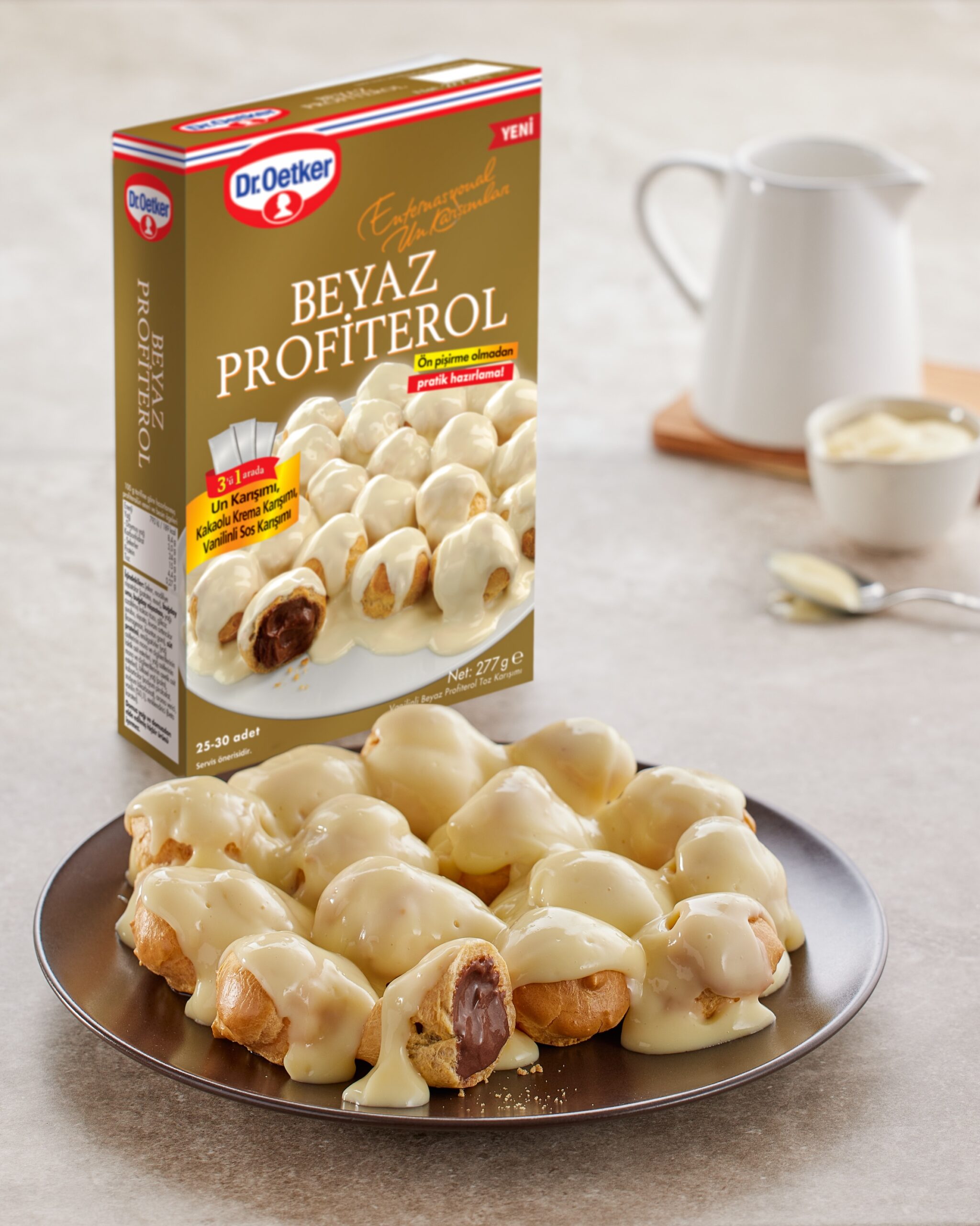 PROFİTEROL’E MODERN BİR DOKUNUŞ: DR. OETKER BEYAZ PROFİTEROL! - Food ...